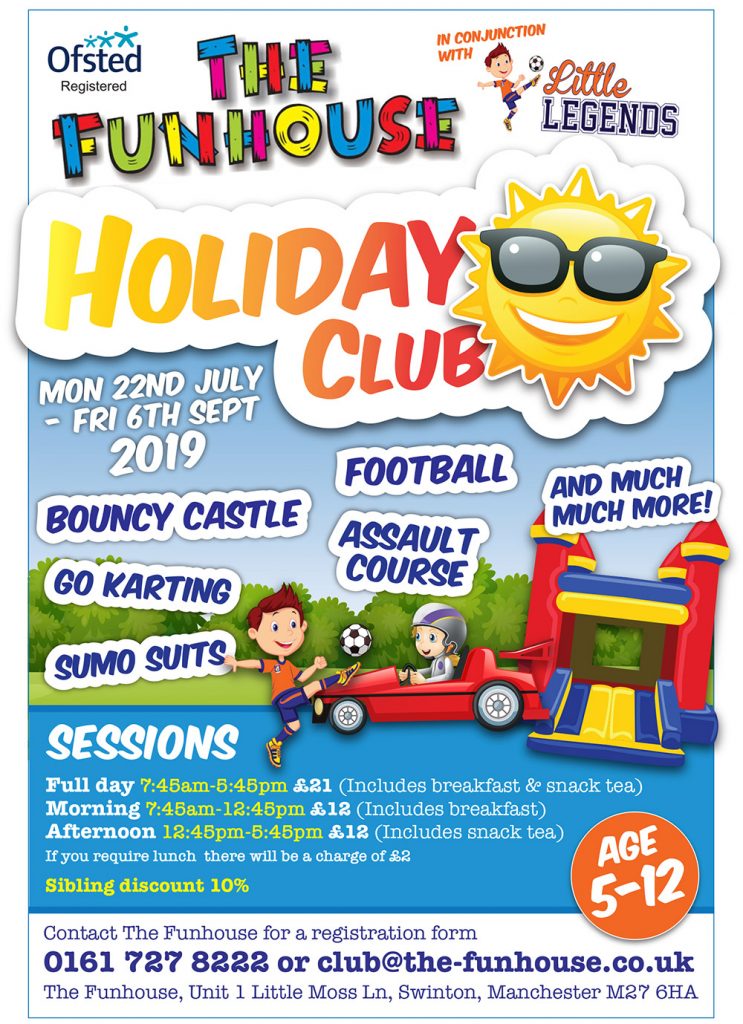 Summer Holiday Club 2019 – The Funhouse